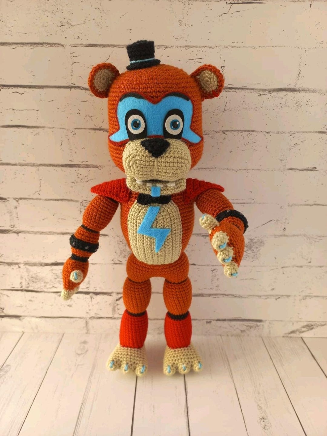 Glamrock Freddy FNAF Plush, Five Nights at Freddy's, Animatronic ...
