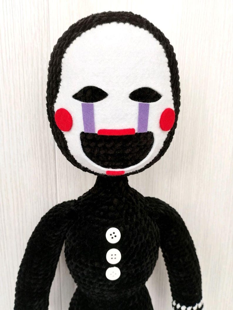 Puppet Freddy FNAF Plush, Five Nights at Freddy's, Animatronic Plushie ...