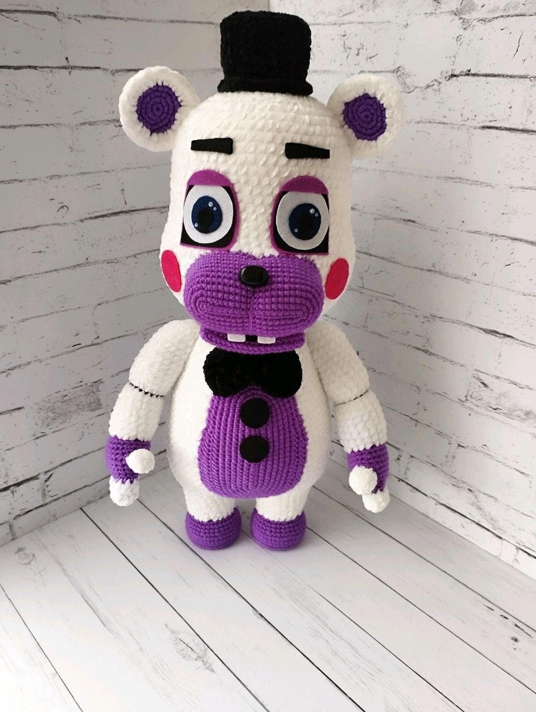 Helpy FNAF Plush, Five Nights at Freddy's, Animatronic Plushie, Horror ...