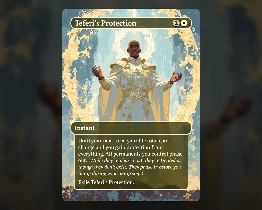 Teferi's Protection - MTG Proxy Card - Commander Deck, EDH - High ...