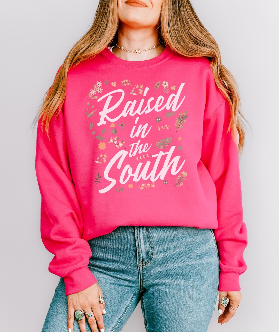 Southern Belle Sweatshirt: Boho Vintage Dixie Pride Shirt - Etsy