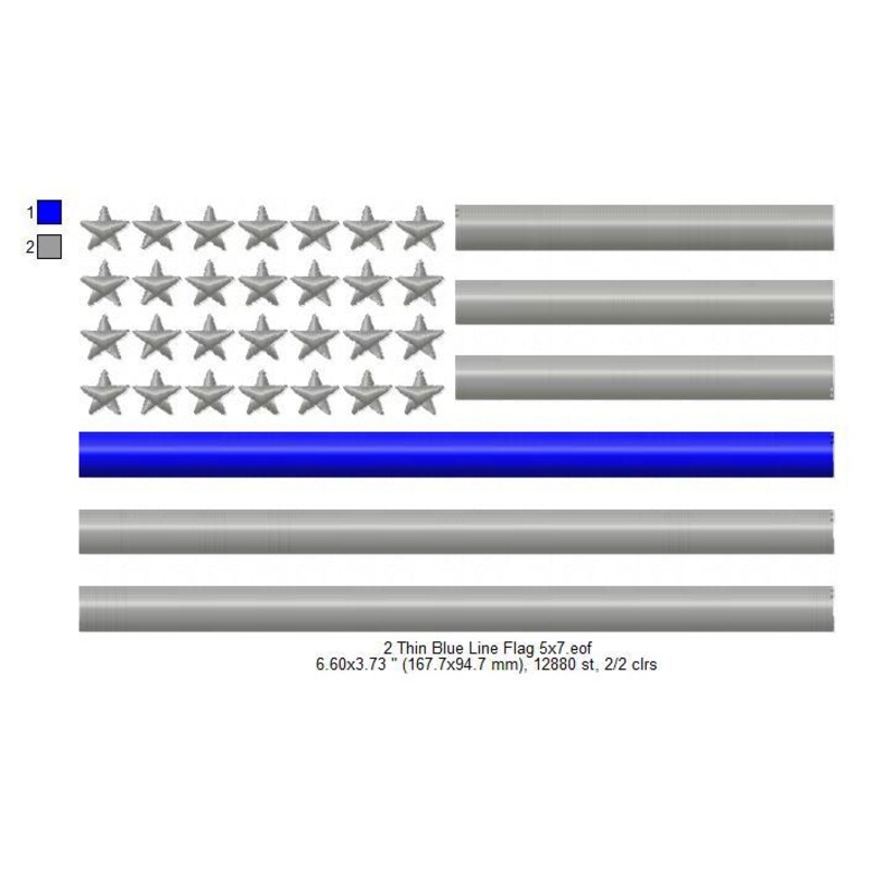 Flag Dst File - Etsy