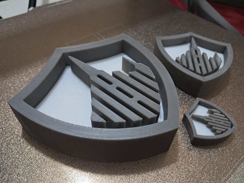 CTR Ring Shield Temple 3D STL Files for 3D Printing Using 3D Printer ...