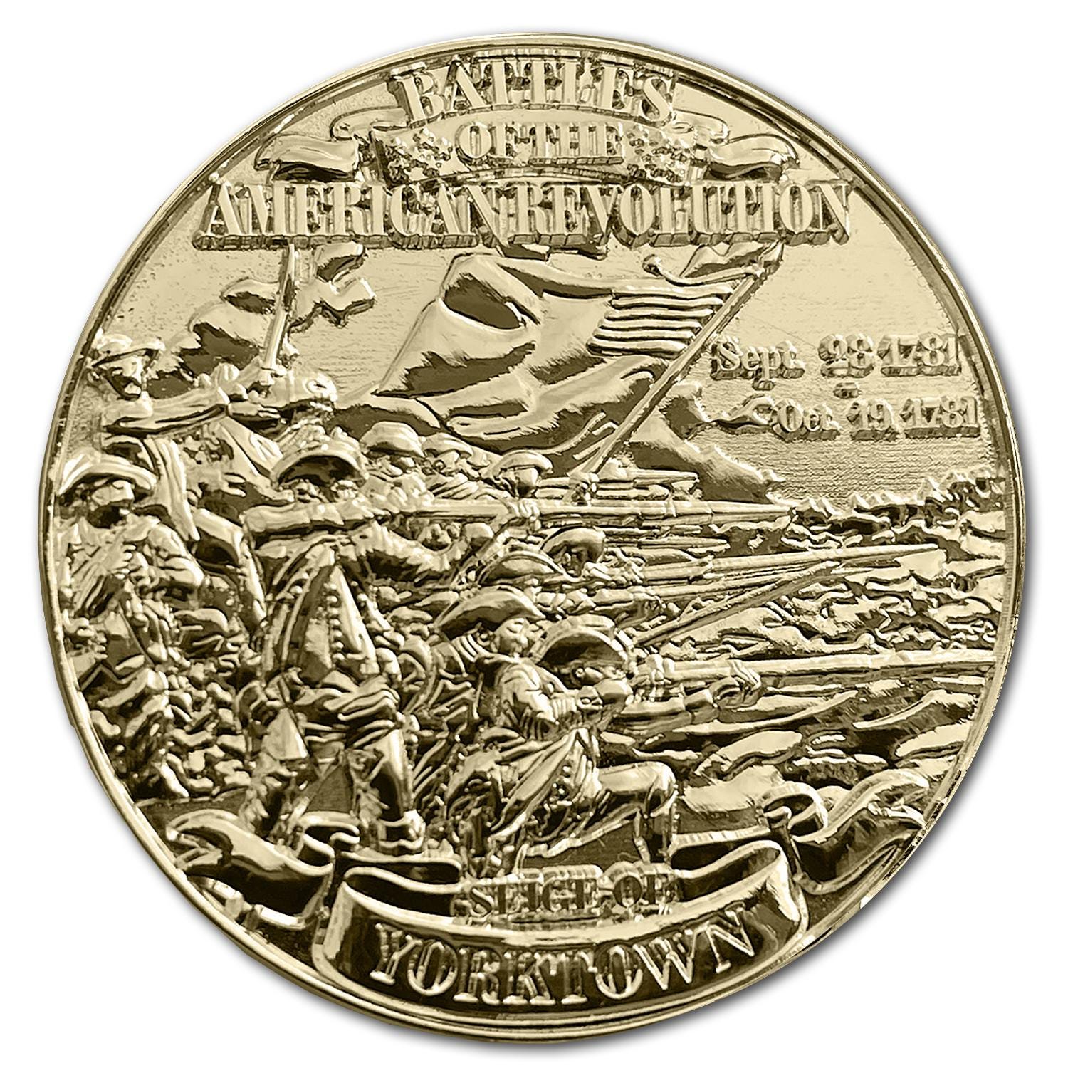 General George Washington Siege of Yorktown Battles of the American ...