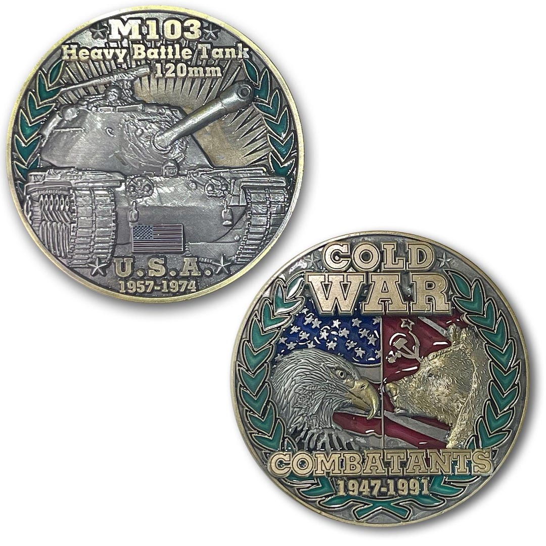 M103 Heavy Tank Cold War Combatants Challenge Coins - Etsy