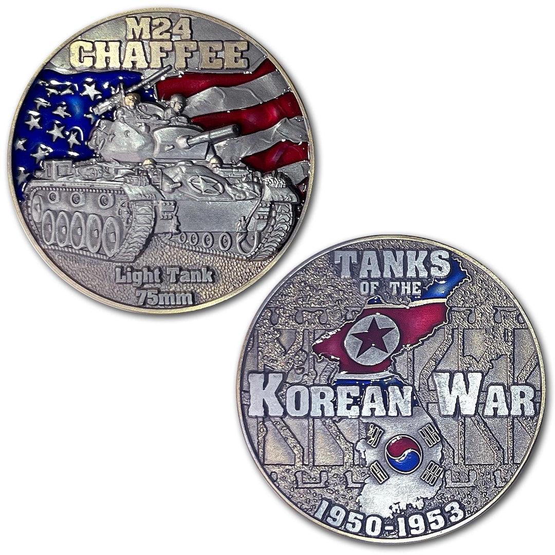 M24 Chaffee 75mm Light Tanks of the Korean War Collectible Challenge ...