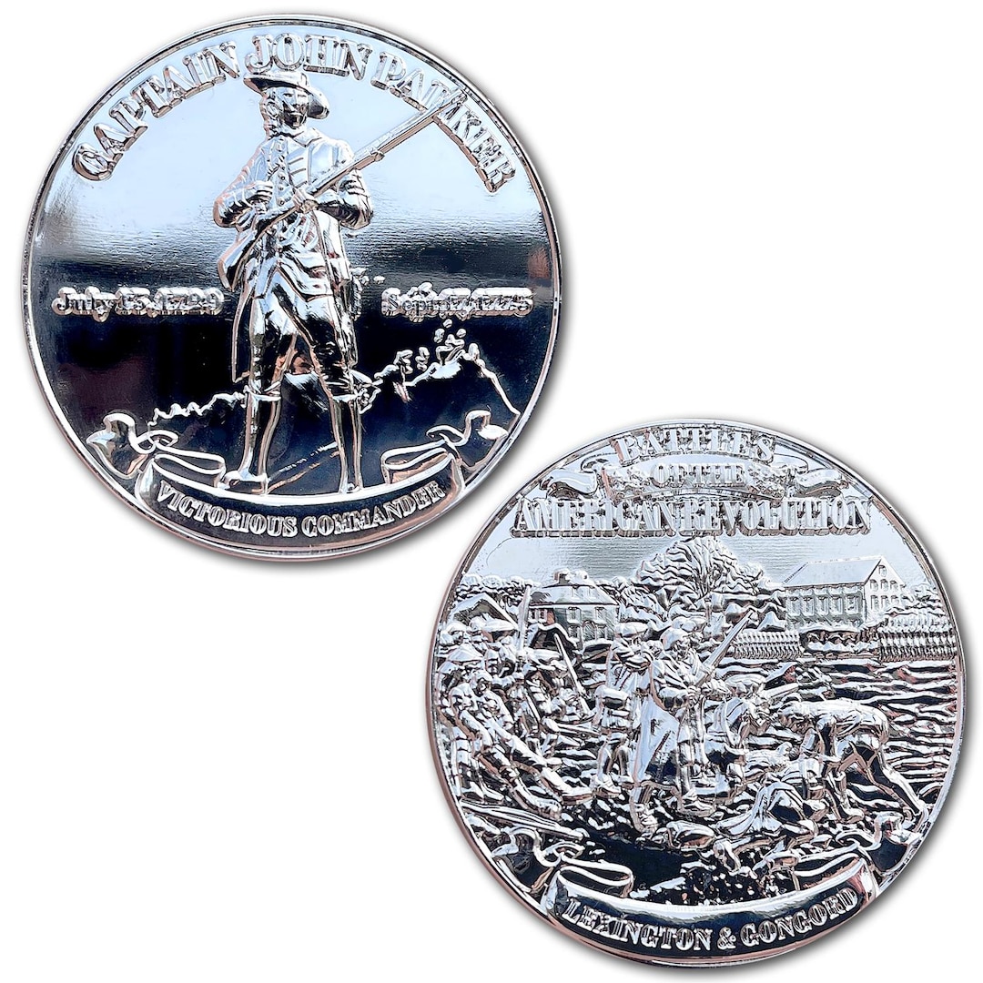 Captain John Parker Battle of Lexington and Concord Battles of the ...