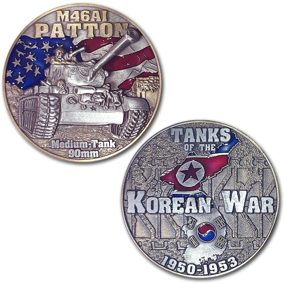 M46A1 Patton 90mm Medium Tanks of the Korean War Collectible Challenge ...