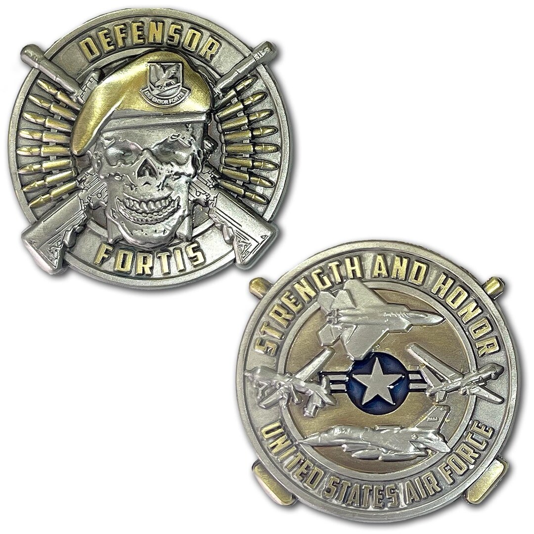 Security Forces Defensor Fortis Air Force Veteran Collectible Challenge ...