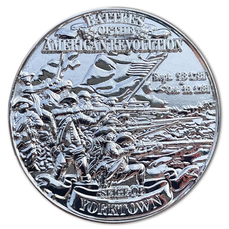 General George Washington Siege of Yorktown Battles of the American ...