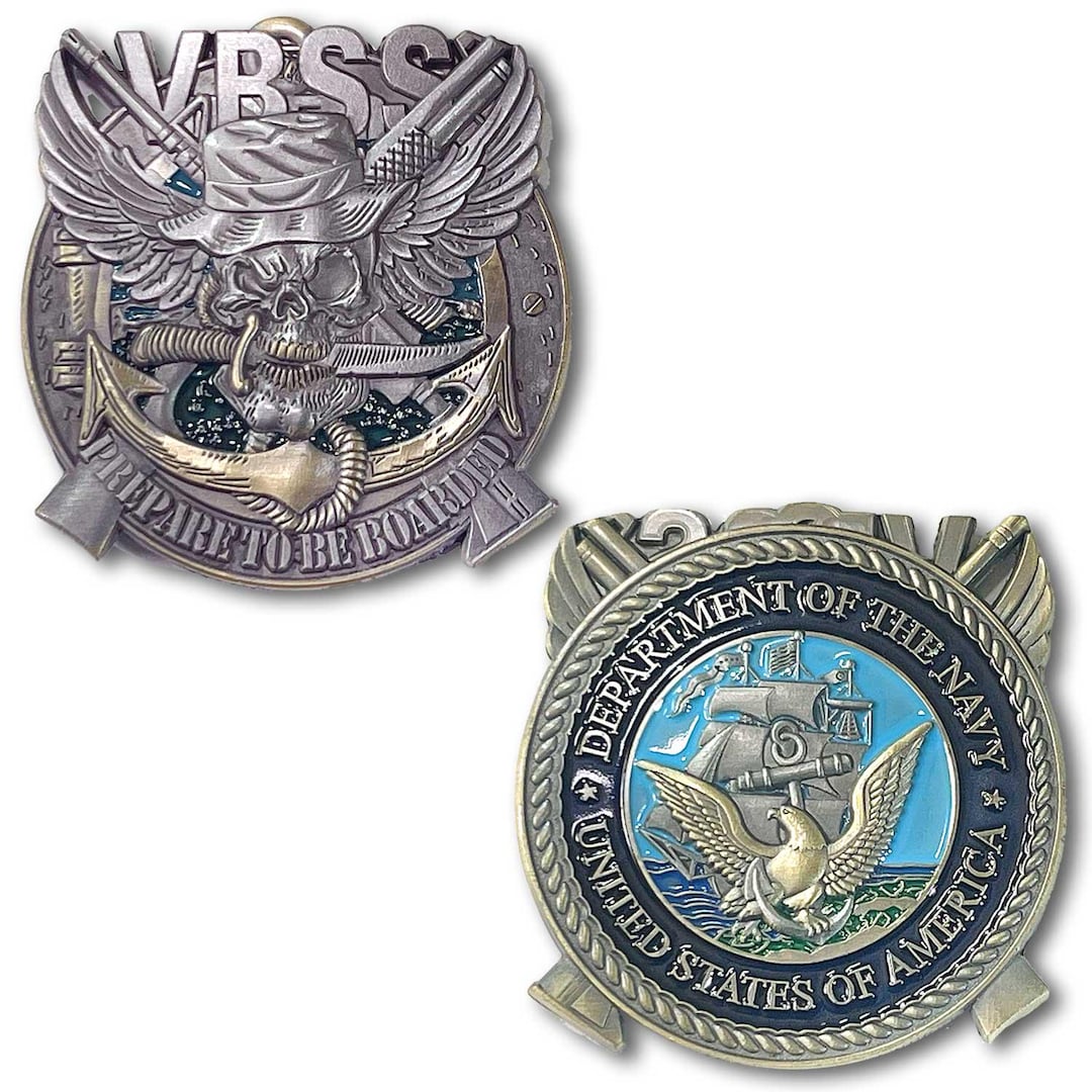 US Navy VBSS Visit Board Search Seizure Veteran Collectible Military ...