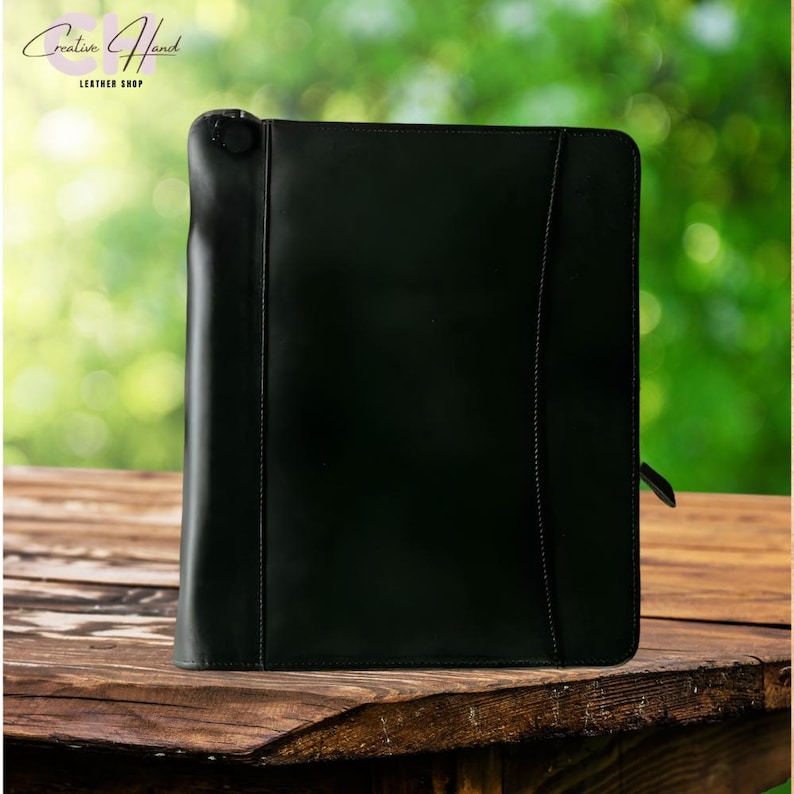Personalized Leather Portfolio, Leather Padfolio, Leather Portfolio for ...