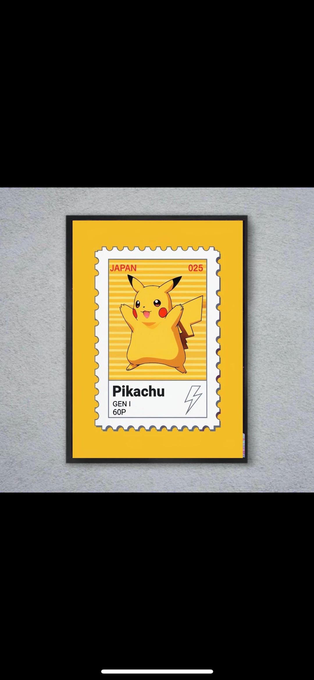Pikachu Stamp - Etsy