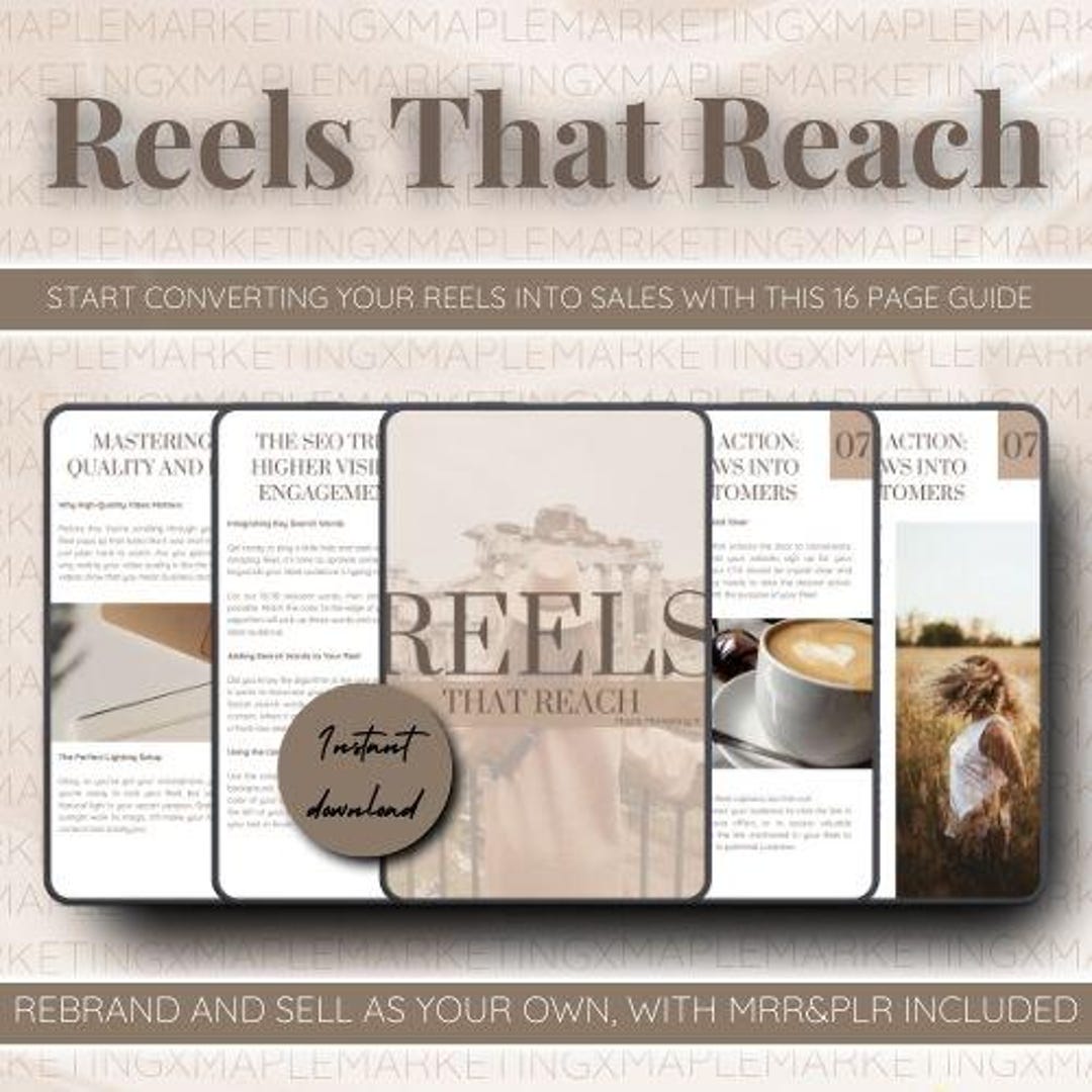 Instagram Reels That Reach Guide | Growing With Insta Reels | Reels ...