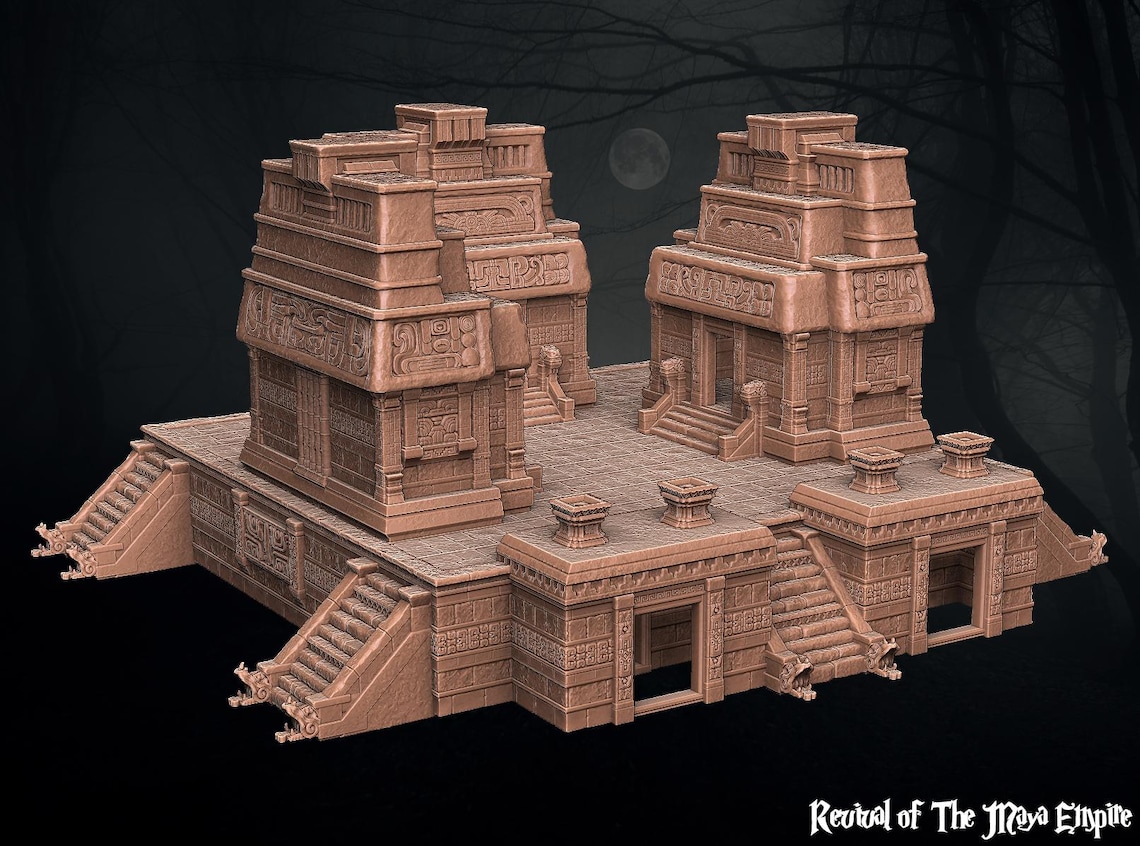 Tzompantli - Revival of the Maya Empire, Tabletop Terrain, 28mm - Etsy