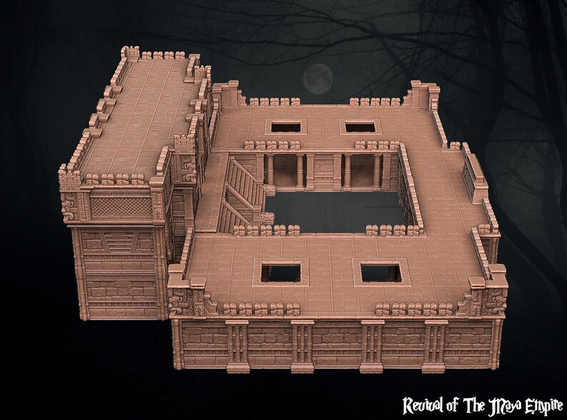 Calmecac - Revival of the Maya Empire, Tabletop Terrain, 28mm - Etsy
