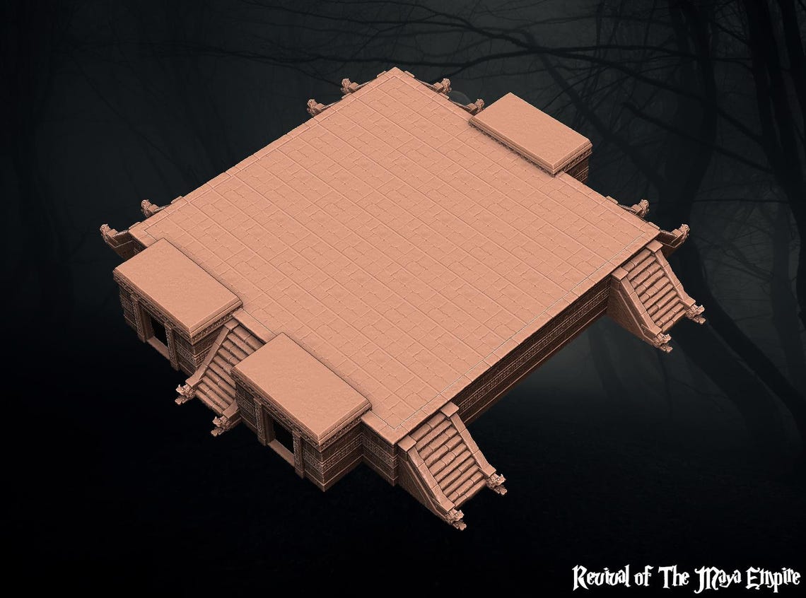 Tzompantli - Revival of the Maya Empire, Tabletop Terrain, 28mm - Etsy