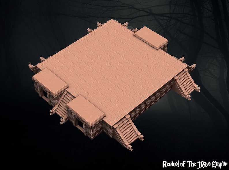Tzompantli - Revival of the Maya Empire, Tabletop Terrain, 28mm - Etsy