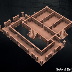 Templo De Tezcatlipoca - Revival of the Maya Empire, Tabletop Terrain ...