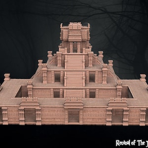 Templo De Tezcatlipoca - Revival of the Maya Empire, Tabletop Terrain ...