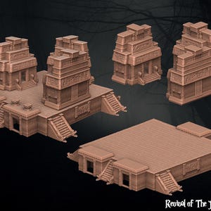 Tzompantli - Revival of the Maya Empire, Tabletop Terrain, 28mm - Etsy