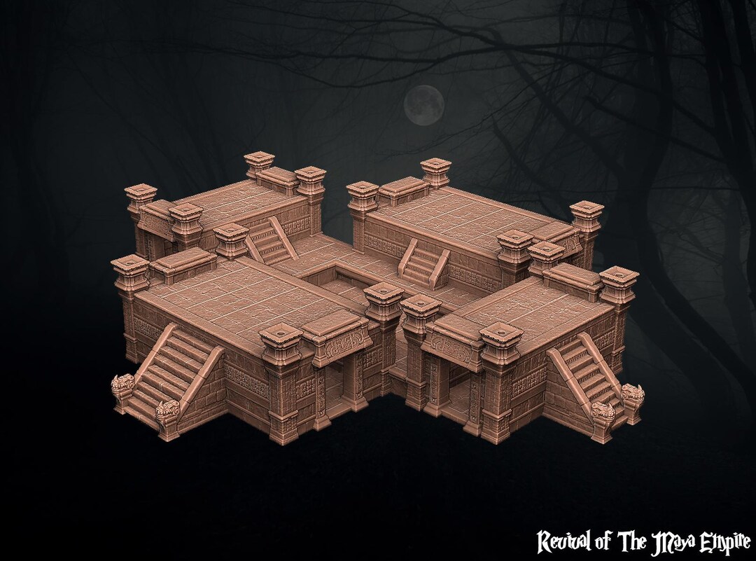 Tozpalata - Revival of the Maya Empire, Tabletop Terrain, 28mm - Etsy