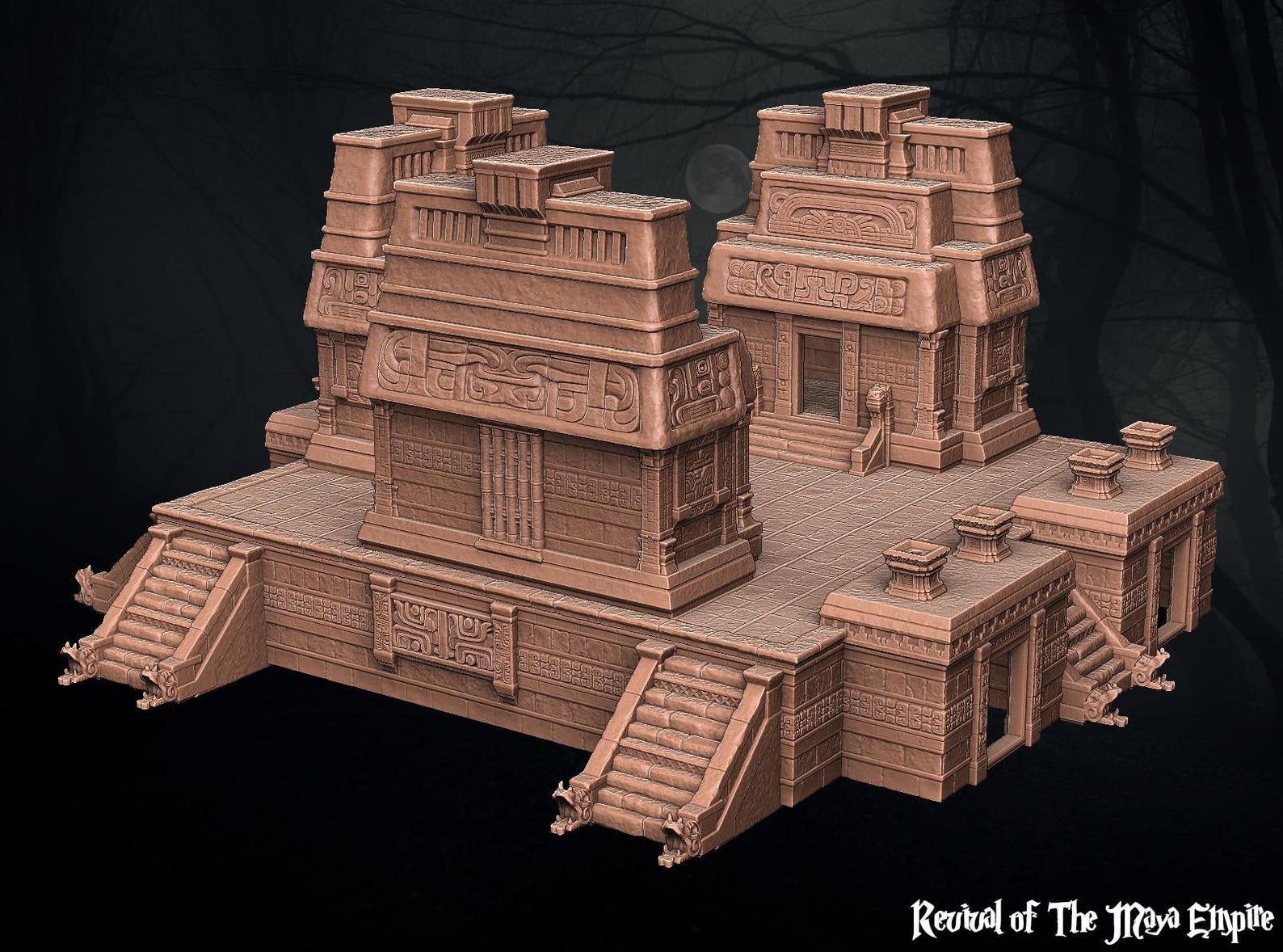 Tzompantli - Revival of the Maya Empire, Tabletop Terrain, 28mm - Etsy