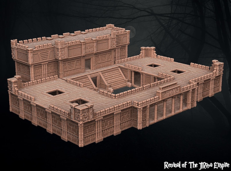 Calmecac - Revival of the Maya Empire, Tabletop Terrain, 28mm - Etsy