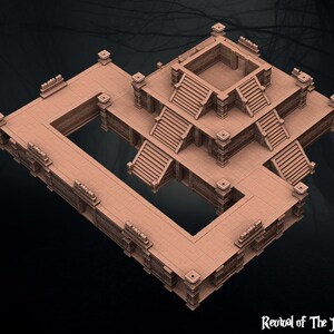 Templo De Tezcatlipoca - Revival of the Maya Empire, Tabletop Terrain ...