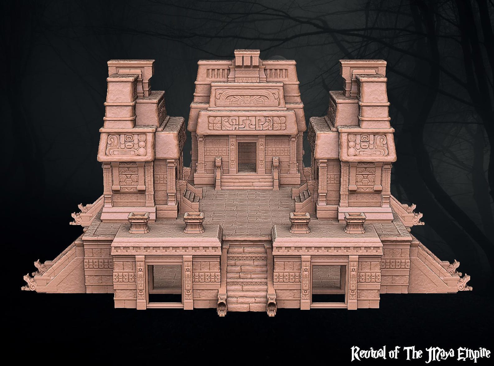Tzompantli - Revival of the Maya Empire, Tabletop Terrain, 28mm - Etsy