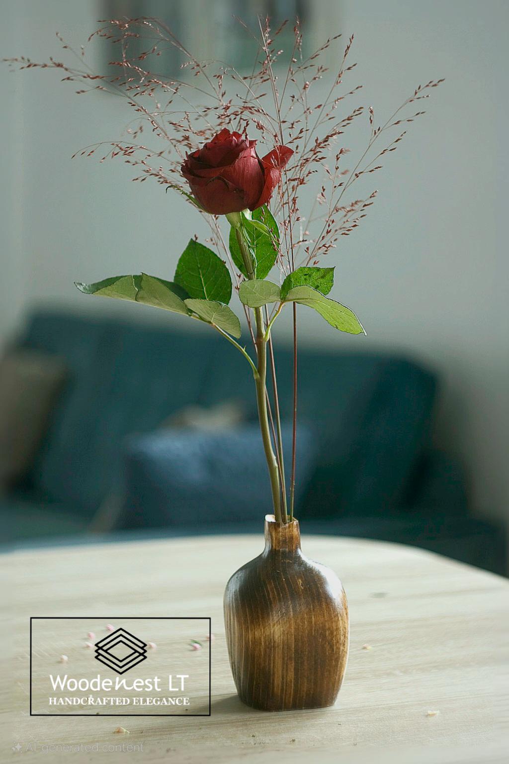 Handmade Reclaimed Birch Wood Vase, Rustic Home Decor - Etsy
