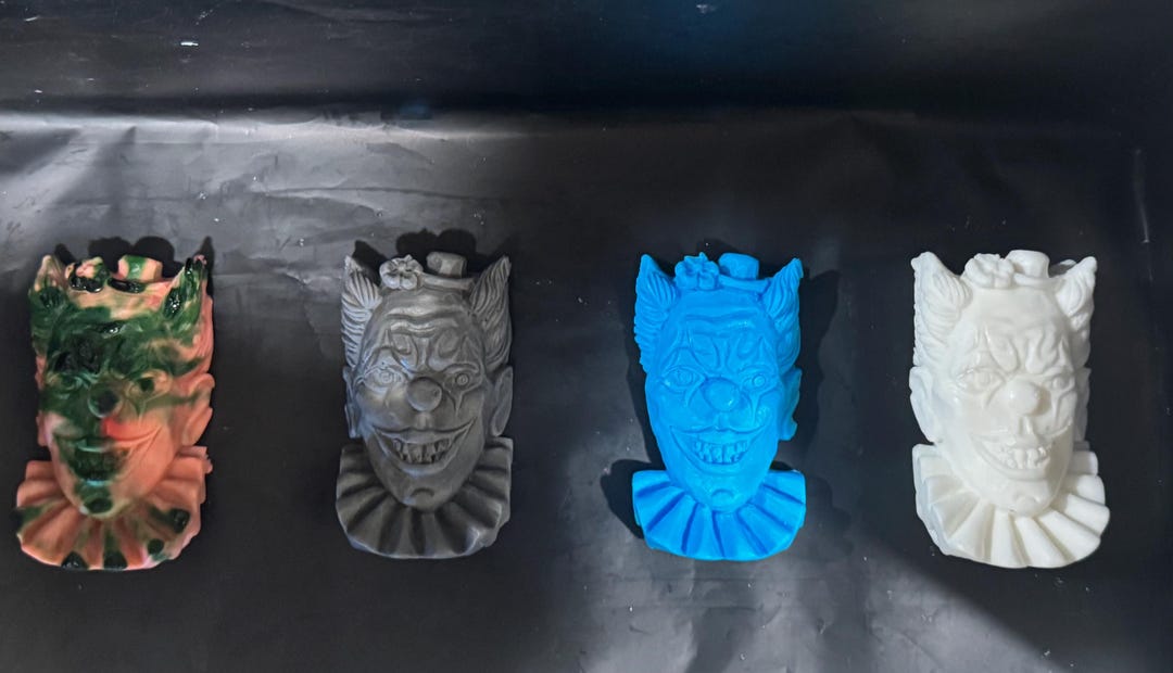 Clown Soap Bar Wicked Whisper Wax Co - Etsy