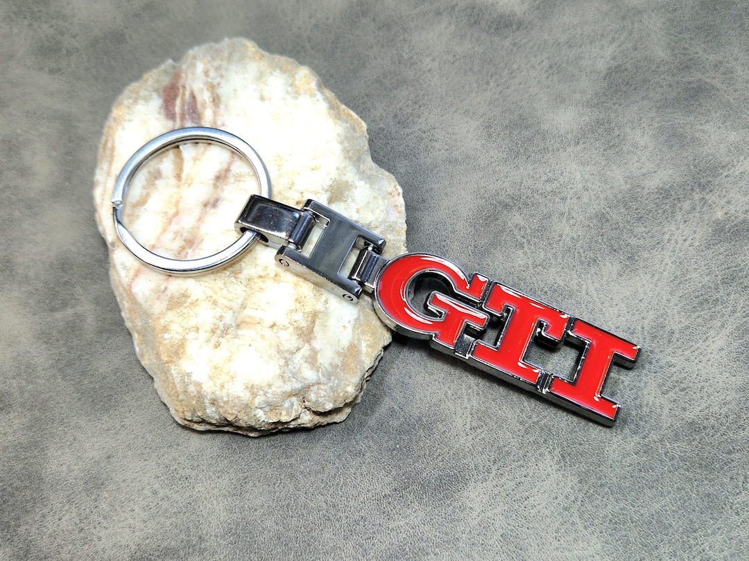 Gti Keychain Metal Logo Golf Mk7 Mk8 Mk6 Car Accessory Gift for Men ...