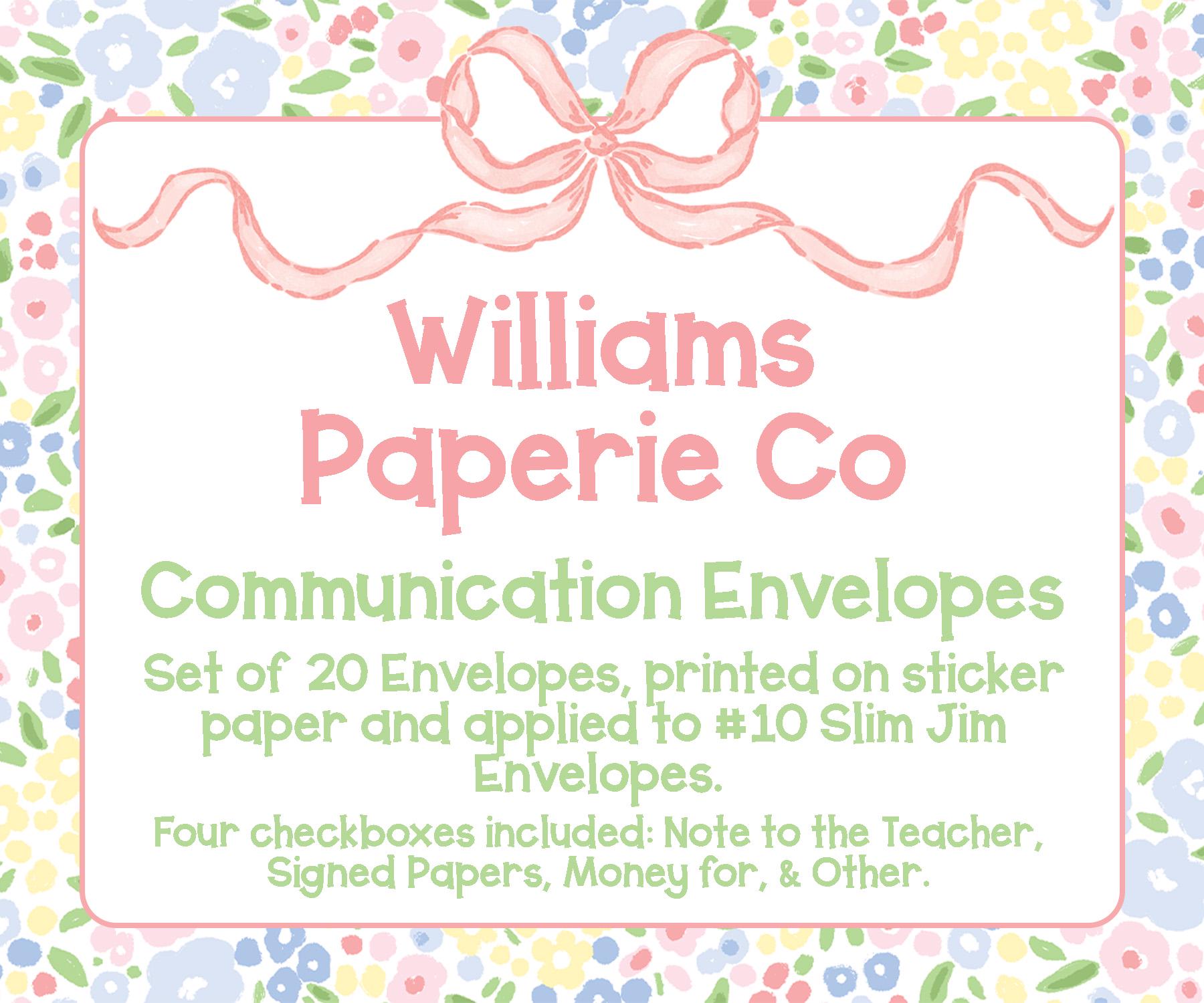 School Envelopes | School Communication Envelopes | Back to School ...
