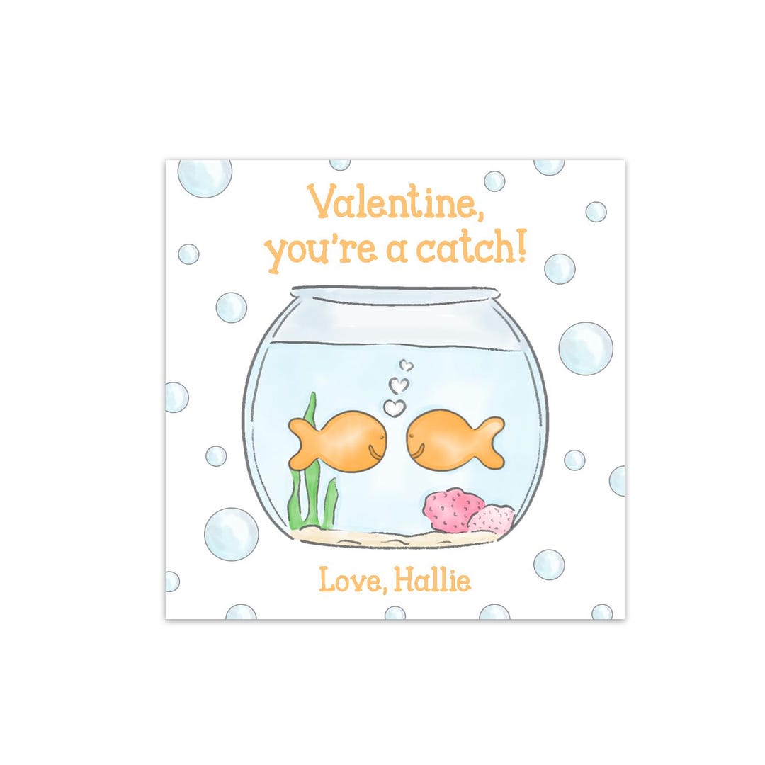 Printable Valentine Tag for Kids | Class Party Favor | Valentine Party ...