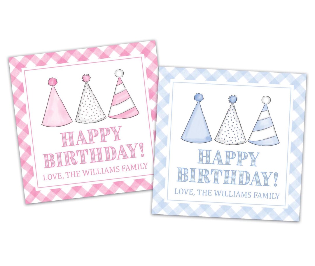 Printable Birthday Gift Tag | Birthday Party Tag | Birthday Tag ...