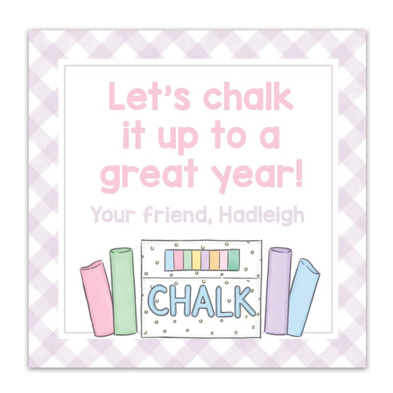 Printable Summer Gift Tag | End of School Year Tag | Chalk Favor Tag ...