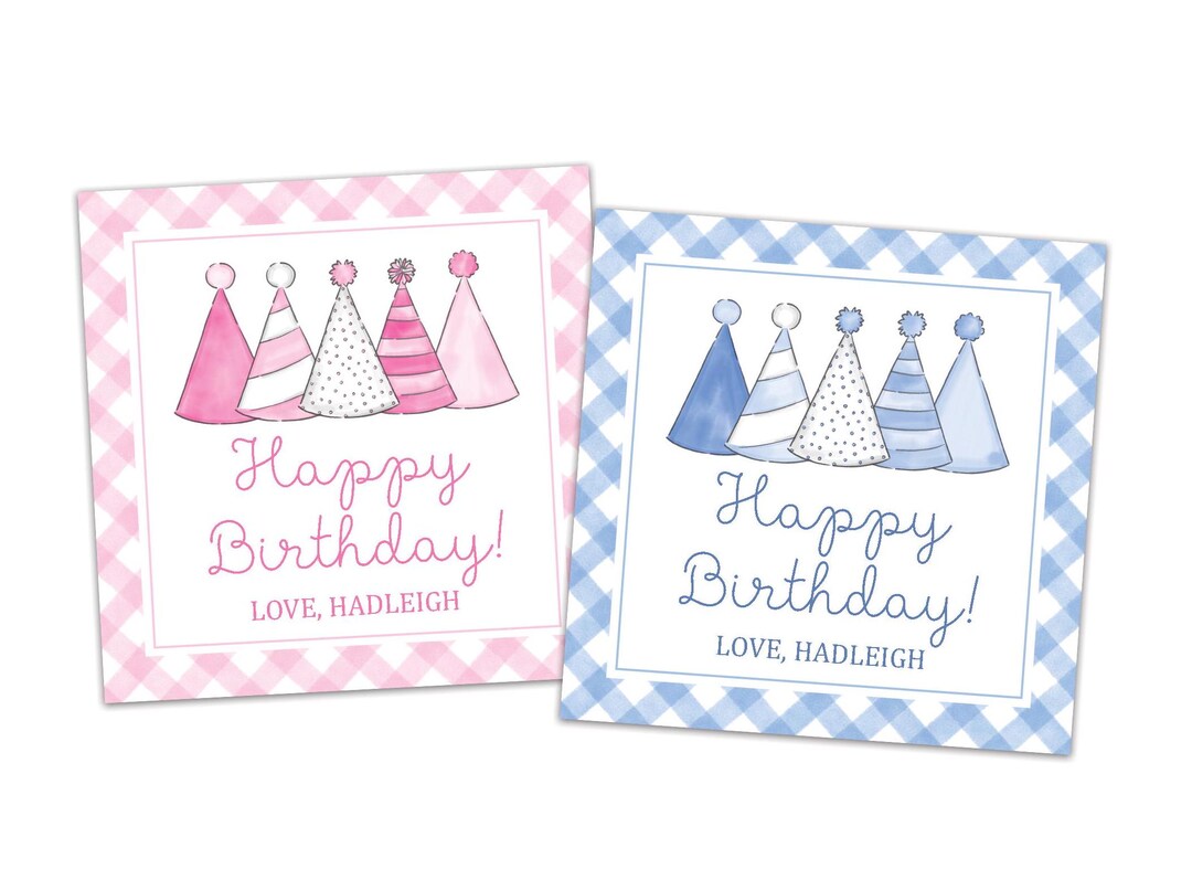 Printable Birthday Gift Tag | Birthday Party Tag | Birthday Tag ...