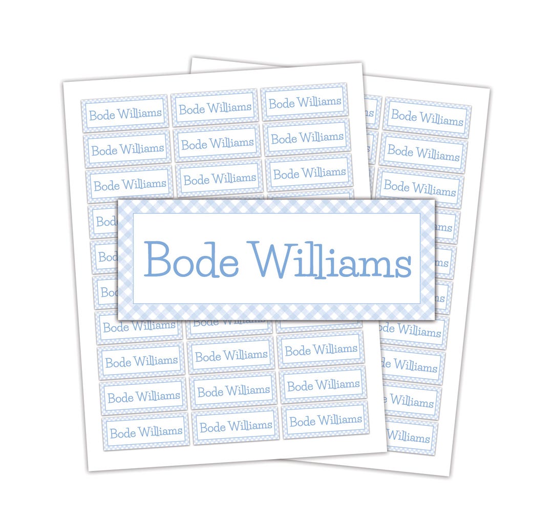 Water Resistant Labels | School Labels | Daycare Labels | Preppy Water ...
