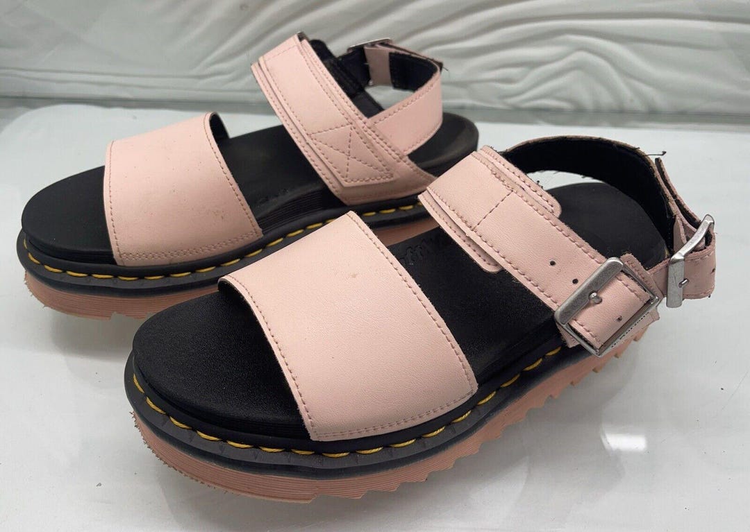 Doc Martens Pink Platform Sandals Size 7 - Etsy