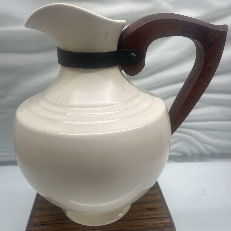 Wood Handle Pitcher - Etsy
