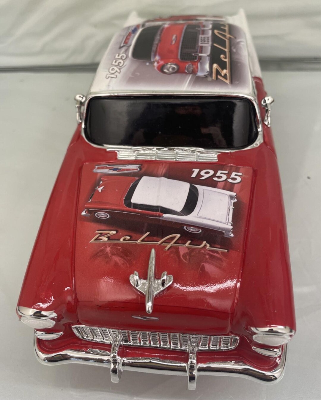 Vintage GM the Comet 1955 Chevy Bel Air Commemorative Replica No 0570 ...