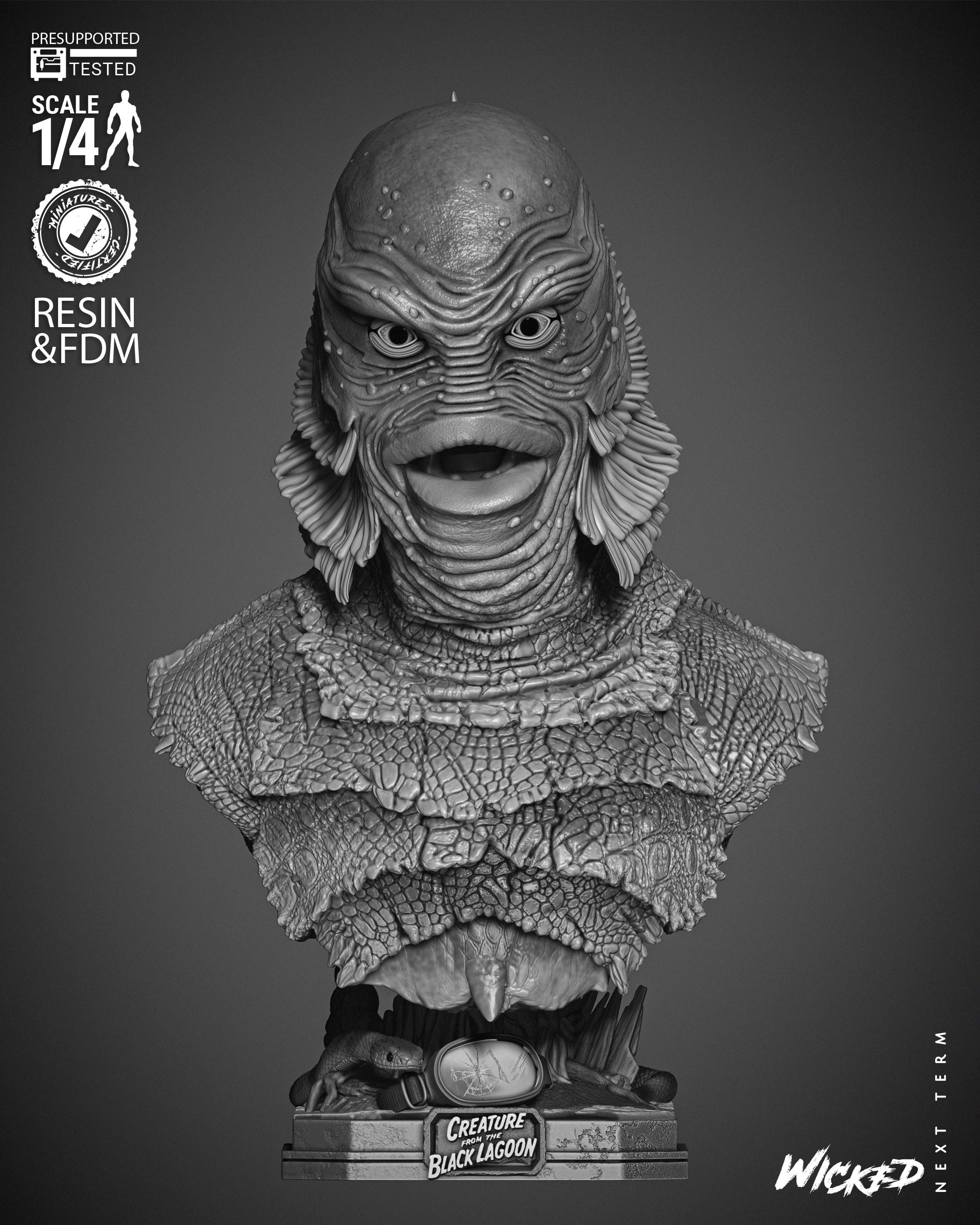 Creature From the Black Lagoon Bust - Etsy