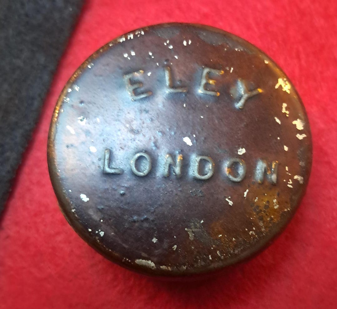 Antique Civil War Era Eley London Percussion Caps Tin – Original ...