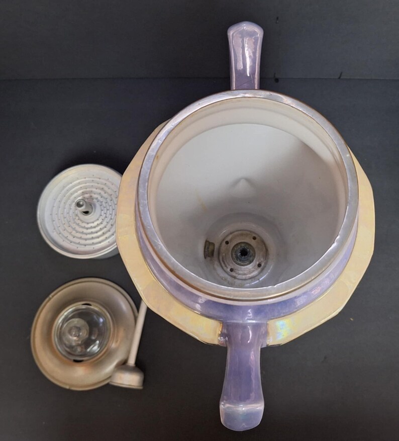 Royal Rochester Fraunfelter Luster Porcelain Coffee Percolator – 13 ...