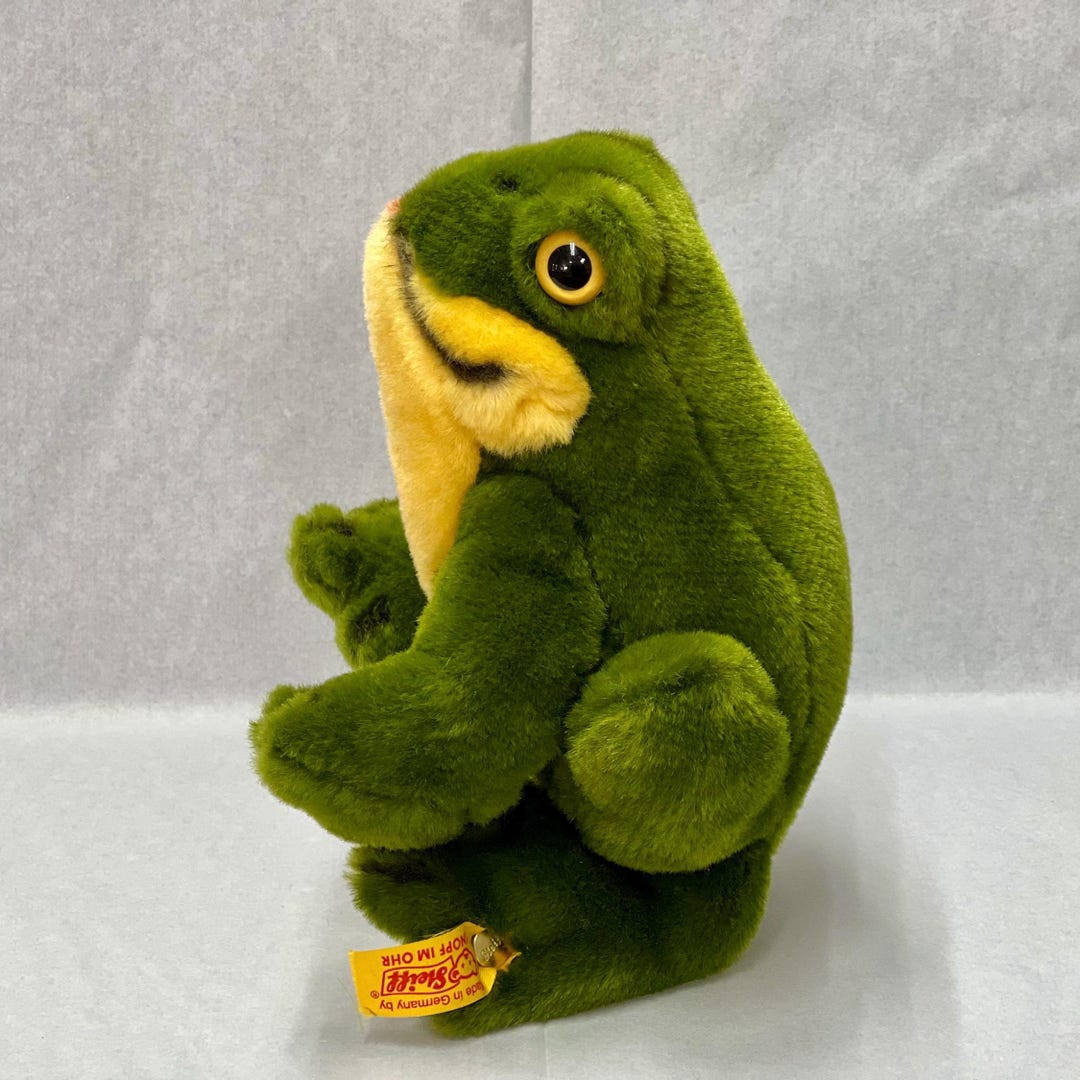 Steiff Cappy Frog - Etsy