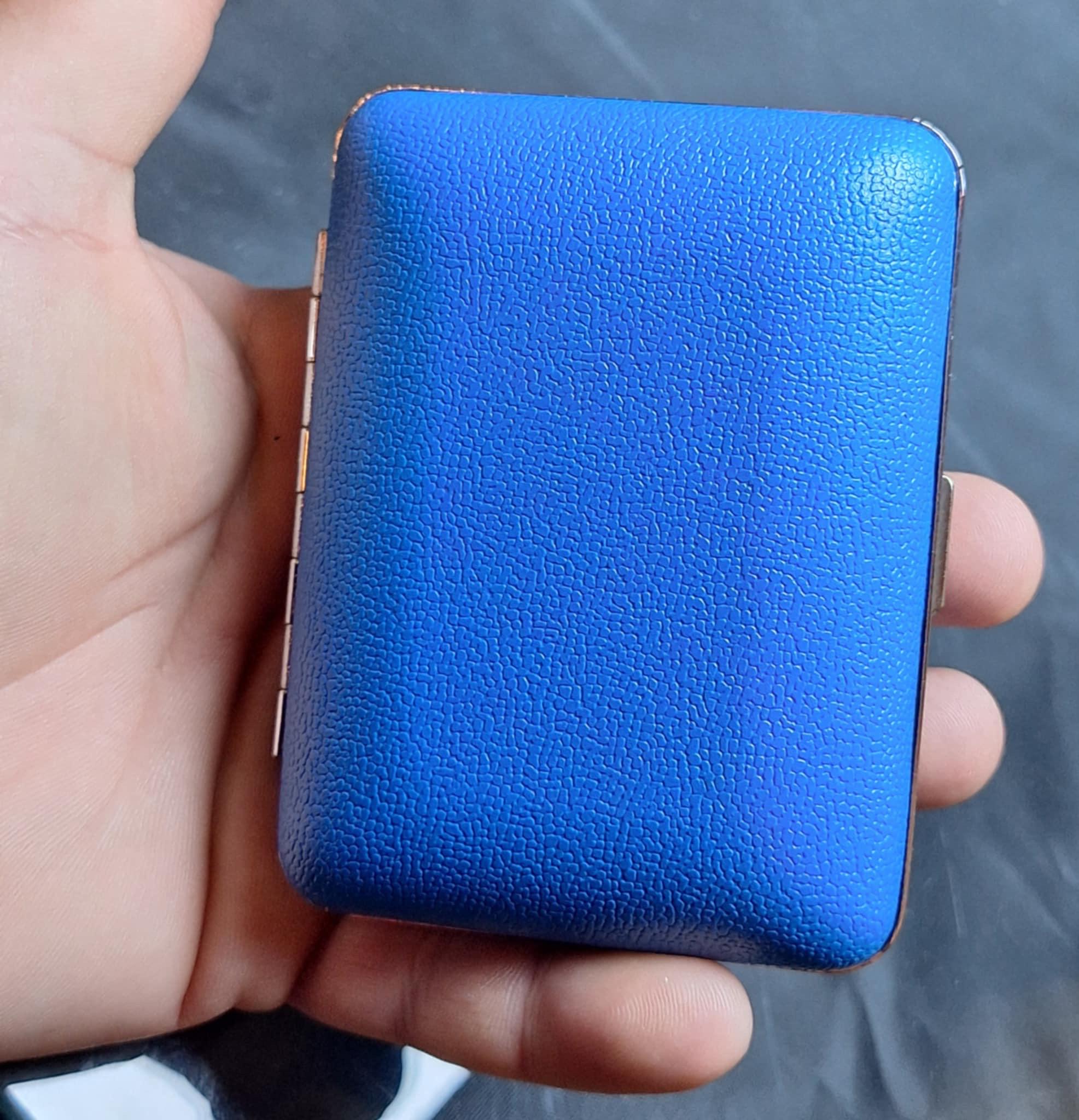 Bulova Blue Face Travel Alarm Clock Folding Flip Case Vintage - Etsy