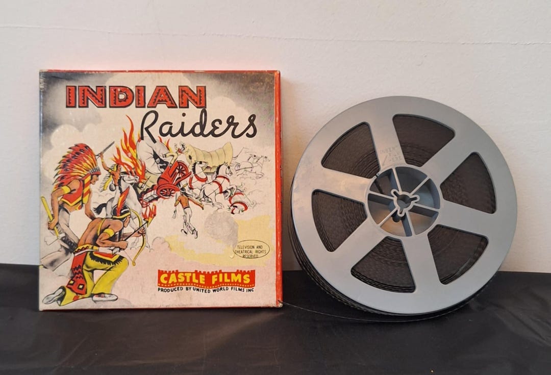 1956 Native American "indian Raiders" 8mm Castle Film Lon Cheney Still ...