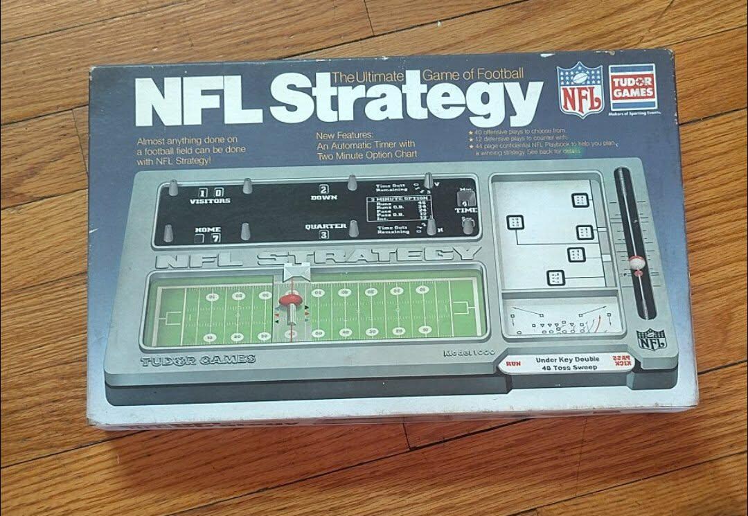 Vintage NFL Strategy Board Game by Tudor – 1970s Football Simulation - Etsy