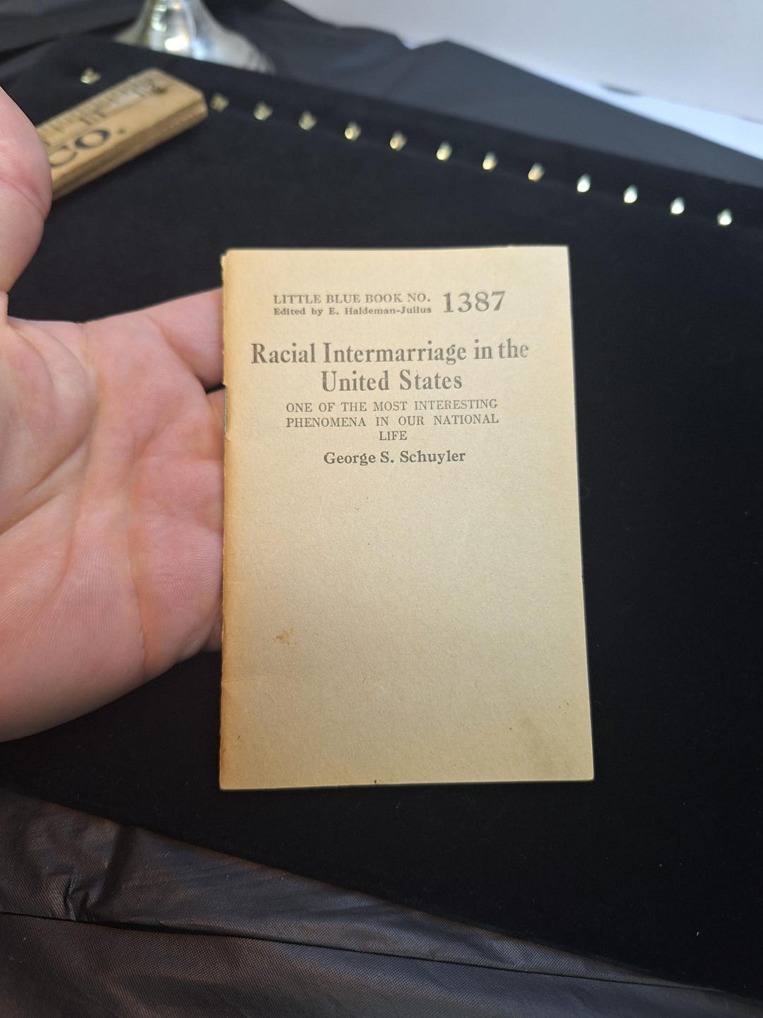 Booklet on Racial Intermarriage Dated 1929 - Little Book No. 1387 - Etsy